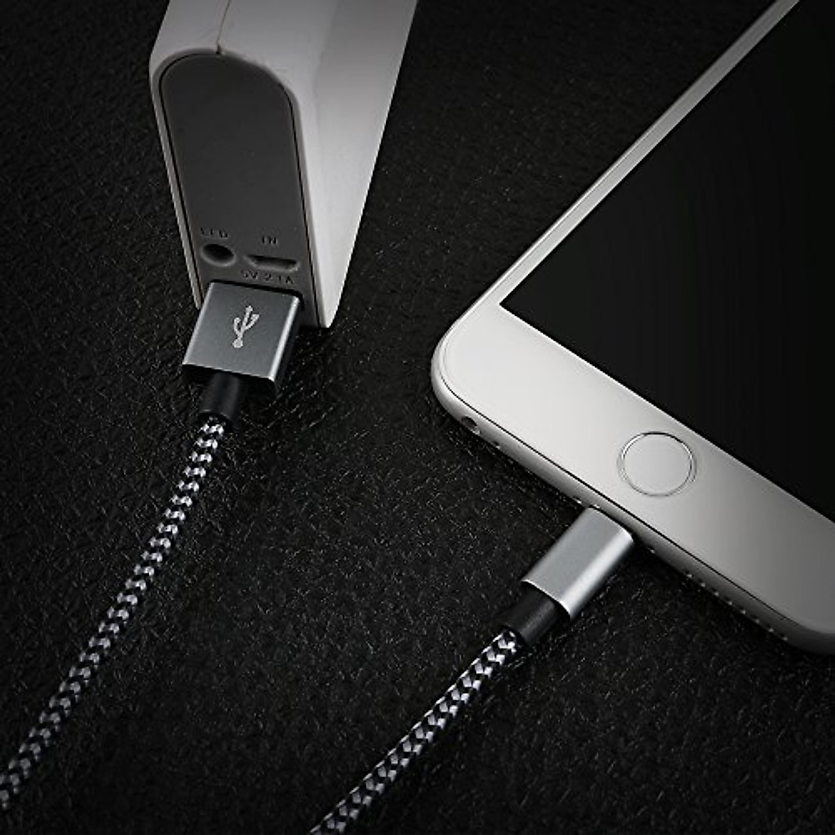 [MFi Certified] iPhone Charger 4Pack(3/6/6/10FT) USB Lightning Cable Nylon Braided Fast Charging iPhone Cord Compatible iPhone14/All iPhones/iPad/iPod