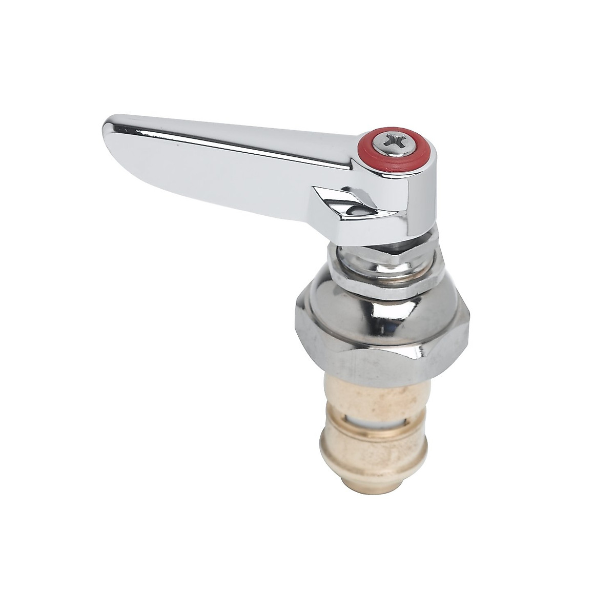 T&S Brass 011618-25 Ceramic Cartridge with Escutcheon Bonnet and Check Valve, Hot, Right Hand