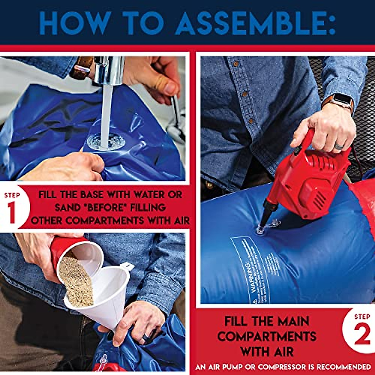 Franklin Sports Electronic Boxing Bag - Future Champs Inflatable MMA Kickboxing Bag - Toy Youth Equipment for Kids + Toddlers - 60" x 22"