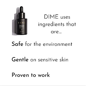 DIME Beauty Hyaluronic Acid Serum Clean Hydrator and Skin Moisturizer with Water Soluble Hyaluronic Acid