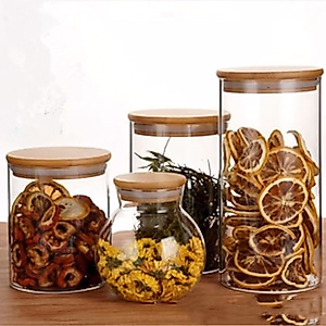 KEOU The Kitchen Stores Straight Cylinders and Glass-Sealed Jars