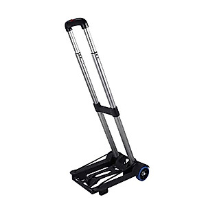 VILLFUL Foldable Dolly Utility Cart Foldable Rolling Cart Safe Dolly Hand Cart Foldable Luggage Cart Foldable Trolley Cart Foldable Hand Truck Hand Truck Foldable Portable