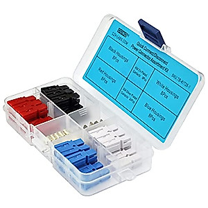 32PCS 4 Colors 30/45A Quick Connect Disconnect Power Connector Assortment Kit