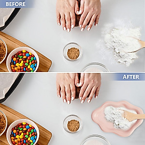 Pretty Jolly Ceramic Spoon Rest for Stove Top Kitchen Spoon Holder for Counter Coffee Spoon Rest Utensil Rest Pink Spatula Rest Cloud Shape Home Decorative 7.68 Inches