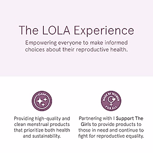 LOLA Fertility Friendly Lubricant - Water Based Lubricant for Fertility Support, Intimate Natural Lube, Fertility Lube for Women