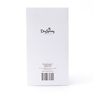 Hallmark DaySpring Baptism Money Holder Greeting Card (Lamb and Flowers) - 0299RZA1003