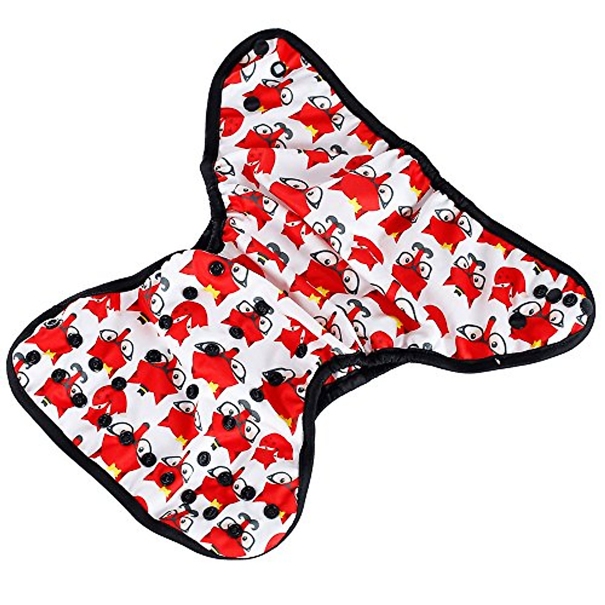 simfamily One Size Fit All Baby Reusable Waterproof Diaper Nappy Cover Double Gussets