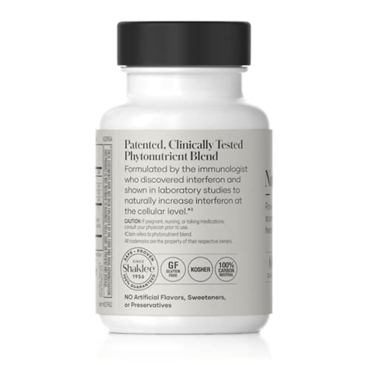 Shaklee - NutriFeron® Immune-Boosting Botanical Blend - Developed by Renowned Immunologist - Promotes Healthy Immune Function with Interferon-Boosting Ingredients - Contains Zinc - 60 Caplets