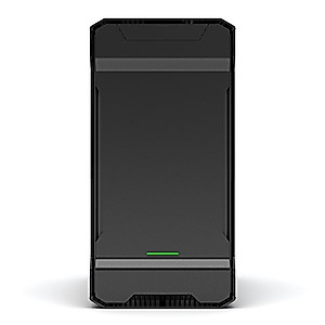 Phanteks (PH-ES314ETG_BK) EVOLV mATX Tempered Glass Edition Aluminum Exterior RGB LED Illumination Micro Tower Case, Satin Black