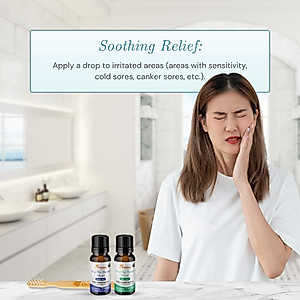 OraWellness Healthy Mouth Blend Organic Toothpaste & Mouthwash Alternative Tooth Oil, Natural Mouth Rinse for Healthy Teeth & Gums for Women, Men and Kids, Pack of 1