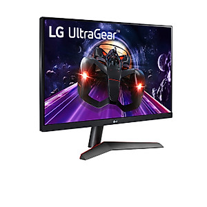 LG 24GN600-B Ultragear Gaming Monitor 24" Full HD (1920 x 1080) IPS Display, 1ms (GtG) Response Time, 144Hz Refresh Rate, AMD FreeSync Premium, HDR10, 3-Side Virtually Borderless Display (Renewed)