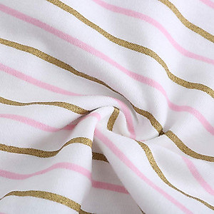 Kiddiezoom Baby Footed Cotton One-Piece Romper Jumpsuit Pajamas