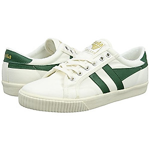 Gola Men's Mark Cox Trainers, Off White Off White Dark Green Wn, 8