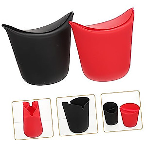 SHOWERORO 2pcs Popcorn Popcorn Bucket Candy Popcorn Candy Snack Box Mini Treat Boxes Popcorn Holders Reusable Popcorn Cartons Popcorn Tubs Popcorn Bowl Snack Serving Bucket Snack Treat Box