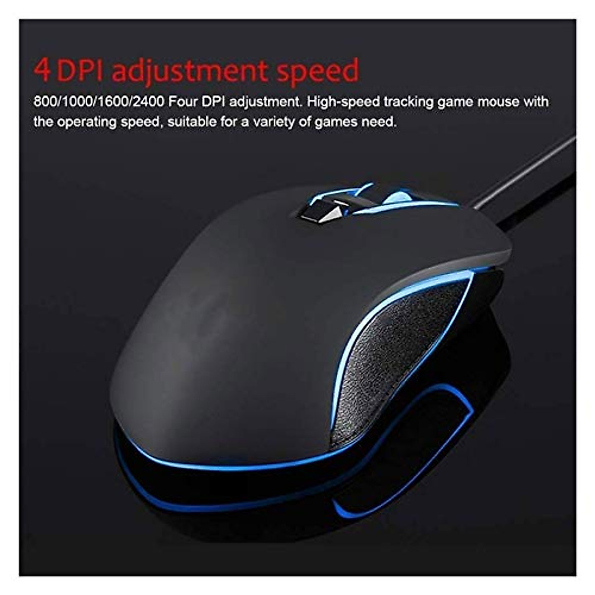 RGB Gaming Keyboard and Backlit Mouse Combo USB Wired Backlit Keyboard LED Gaming Keyboard Mouse Set for Laptop PC Computer Game and Work