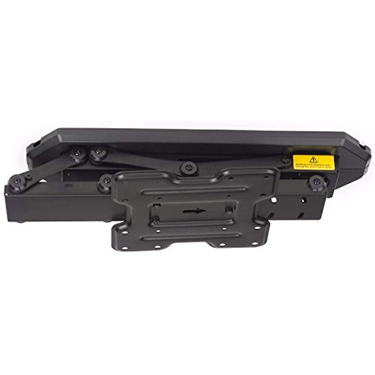 Displays2go Ceiling Mounted TV Bracket, Steel Build, Remote Control – Black Finish (LMCEMOT42)