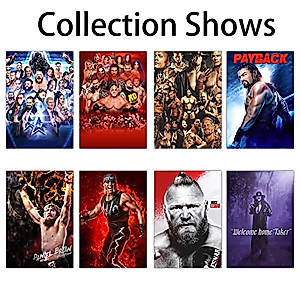 moriso Sport Superstars Poster (8 Pack) 11.5" x 16.5“ Champion Posters Unframed Version HD Poster for Living Room Bedroom Club Wall Art Decor