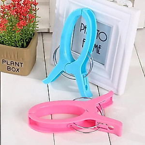 Beach Towel Chair Clips Jumbo Pool Plastic Holder Clamp for Pool Chairs Cloth on Cruise