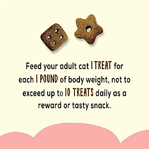 Aurora Pet Variety Pack (5) Friskies Party Mix Natural YUMS Cat Treats (Salmon, Tuna, Chicken, Shrimp, Catnip) 2.1-oz Each with AuroraPet Wipes