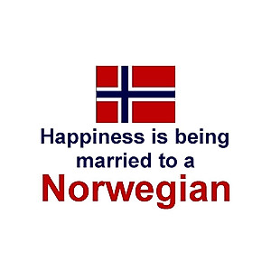 CafePress Happily Married To A Norwegian Mug Ceramic Coffee Mug, Tea Cup 11 oz