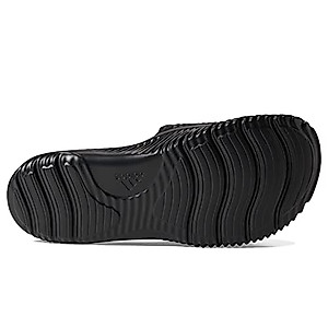 adidas Unisex Alphabounce 2.0 Slides Sandal, Black/Black/Black, 12 US Women