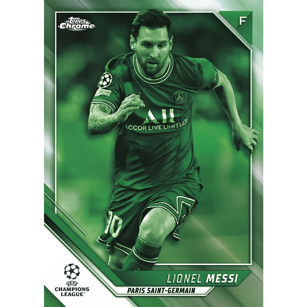 2021-22 Topps UEFA Champions League Chrome Soccer Hobby Box (18 Packs/4 Cards: 1 Auto)