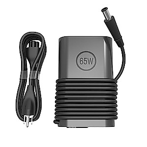 65W 45 Watt AC Adapter for Dell Laptop Charger,19.5V 3.34A Dell Latitude 5400 5500 5480 5490 5580 5590 7400 7480 7490 7290 7280 E5400 E5420 E5450 E5470 E5570 E6420 E6430 E7470 Computer Power Cord