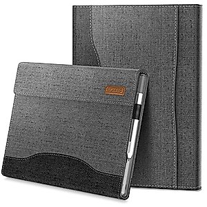 INFILAND Microsoft Surface Pro 7+/ Surface Pro 7 Plus Case Cover Compatible with Microsoft Surface Pro 7+/ Surface Pro 7/ Surface Pro 6/ Surface Pro 5/ Surface Pro 4 12.3 inch Tablets, Gray