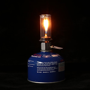 Lixada Lamp Light Butane Gas Light Lantern Outdoor Use Only for Camping Picnic Self-Driving (Gas Light Lantern)
