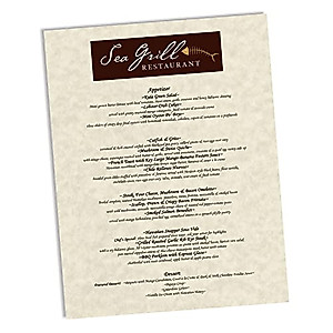 Astrobrights Specialty Parchment Cardstock, 8.5" x 11", 65 lb/176 gsm, Natural (Ivory), 100 Sheets (27427-01)