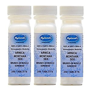 Hyland's Arnica 30x Tablets, 250 Count (3 Pack)