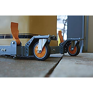 Bora Portamate Mobile Base PM-3800 with High Clearance 5” Wheels – Universal, Heavy Duty, Adjustable Rolling Kit, Floor Dolly Roller for Equipment, Power Tools, Machines- 1500 lb Capacity