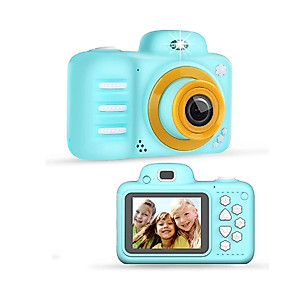 GIENEX Kids Camera Girls Toy Birthday Gift 2.4 Inch1080P Toddler Camera Portable Toy for 3 4 5 6 7 8 Year Old Video Children Digital Camera for 3-10 Year Old Girl