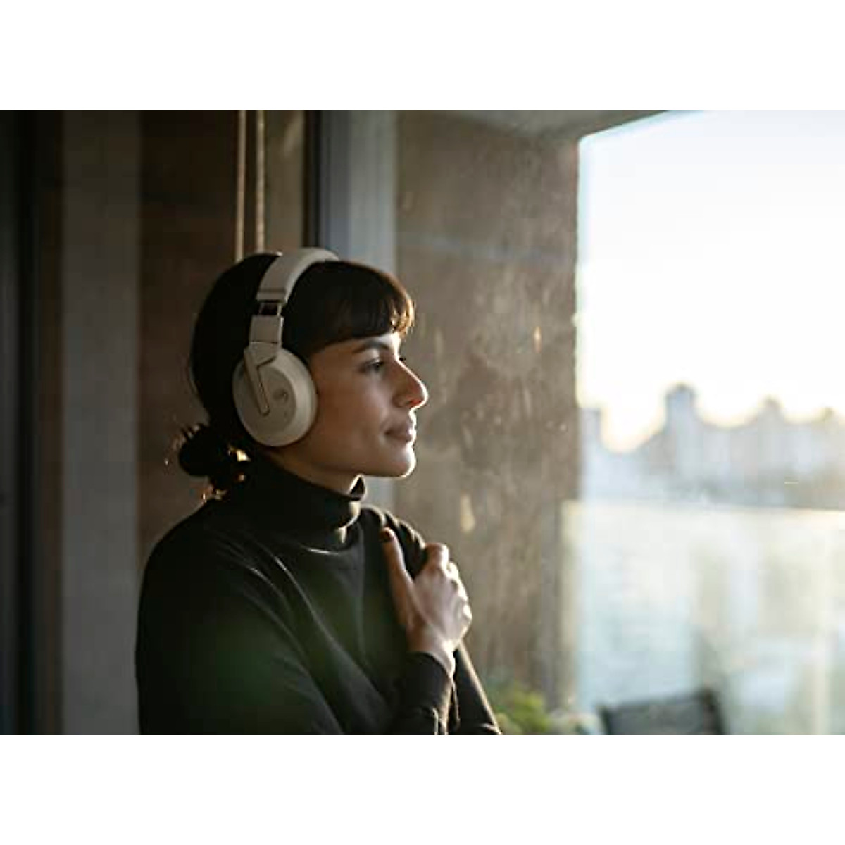 YAMAHA YH-E700B Wireless, Over-Ear, Noise-Cancelling Headphones, with Active Noise Cancellation (ANC) and 32 Hours of Battery Life (Beige)