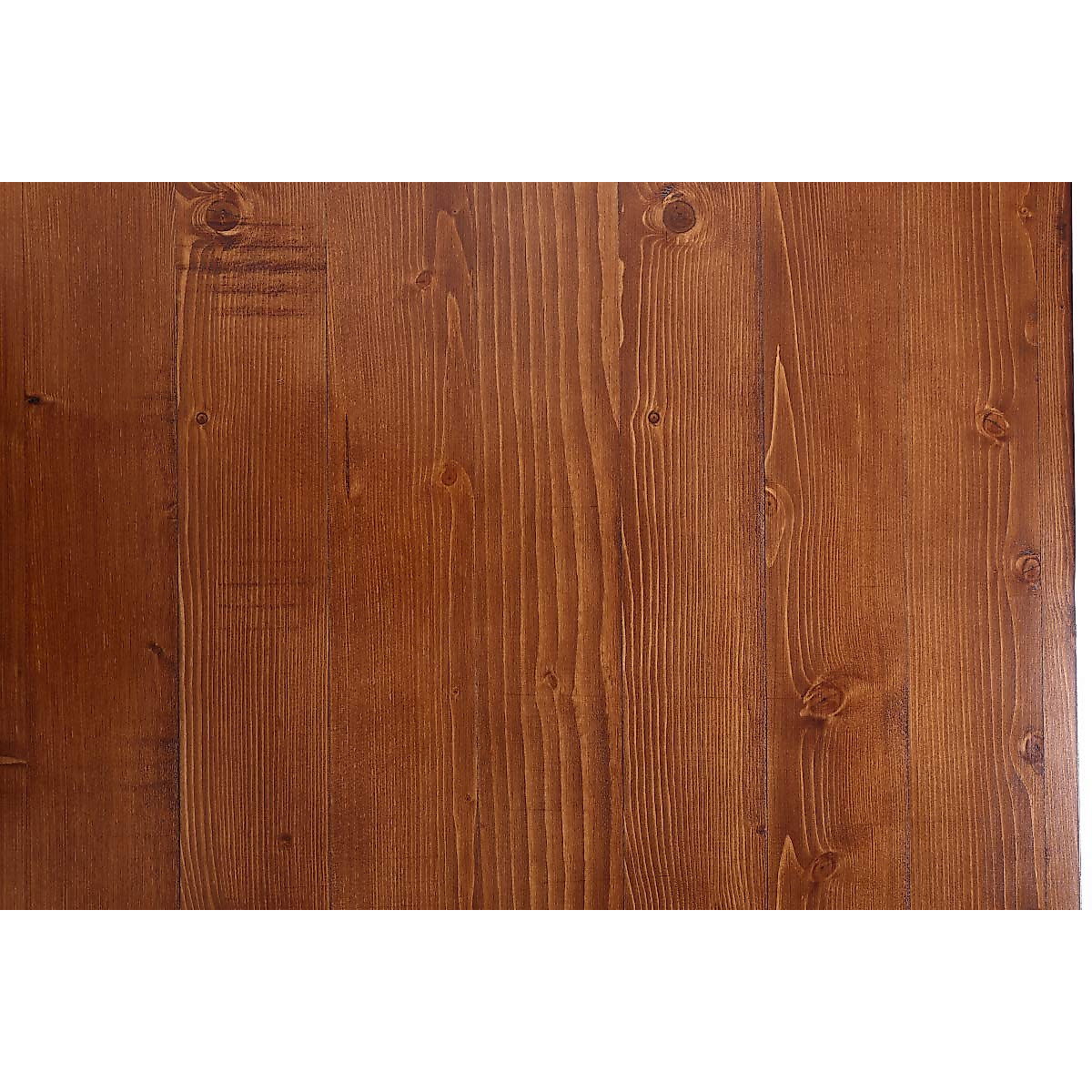 Phoenix Home CT181101 Emerald Home Chandler Rustic Industrial Solid Wood and Steel Coffee Table with Open Shelf, Brown