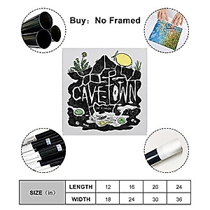 CQJXMAMZ2XY Cavetown 2 Canvas Poster Bedroom Decor Sports Landscape Office Room Decor Gift Unframe-style12x12inch(30x30cm)