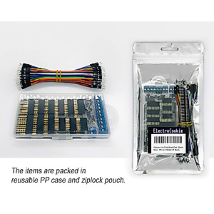 ElectroCookie Proto Shield Kit Compatible with Arduino Uno, Stackable DIY Expansion Prototype PCB (3 Pack)