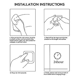 Taozun Adhesive Hooks - Gold Towel Hooks Coat Hooks, Stainless Steel 4-Pack Wall Hooks for Hanging Robe Sponges in Bathroom and Bedroom