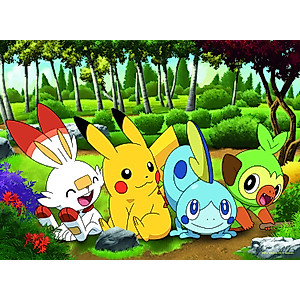 Buffalo Games - Pokemon - Galar Friends - 100 Piece Jigsaw Puzzle