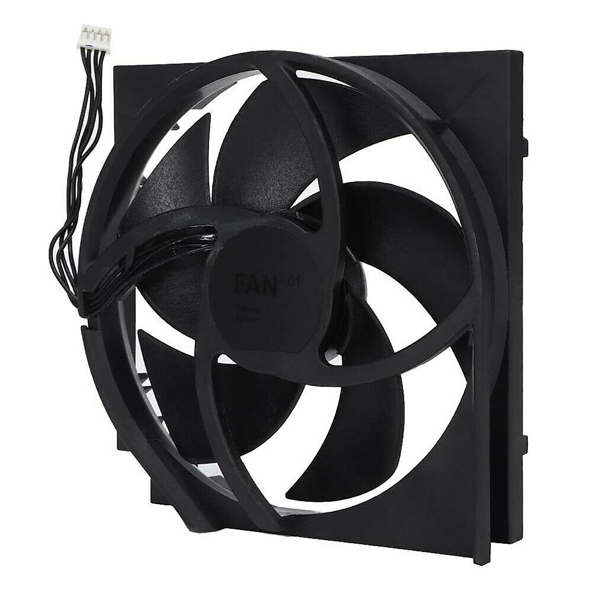 Internal Cooling Fan Connector Module Flex Cable Replacement Compatible with Xbox one S 5 Blades 4-Pin