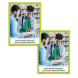 Super Duper Publications | Photo Synonyms Fun Deck Flash Cards | Educational Learning Resource for Children