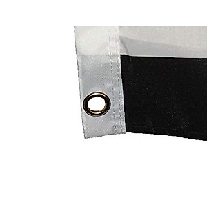 Trade Winds 3x5 USA Thin Gray Line American Correction Officer Law Enforcement Flag Grey Premium Fade Resistant