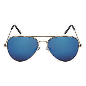 Edge I-Wear 12 Pack Aviators Bulk Sunglass Men Pilot Spring Hinge Wholesale Sunglasses (N25095A-REV)