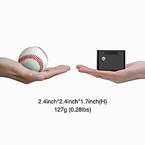 CHUWI LarkBox Pro Mini PC, Intel J4125, Smallest Windows 10 4K Desktop Computer with 6GB RAM / 128GB eMMC, Support BT 5.1, Dual WiFi, 4K, Linux