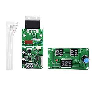 Spot Welder Controller Board,Spot Welder Time Control Module,Digital Display Controller Board,for DIY or Simple Battery Welder(40A,100A)(100A)