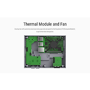 Retroflag NESPi 4 Case Raspberry Pi 4 Case with Safe Shutdown Safe Reset, SSD Case,HDMI Splitter Switch