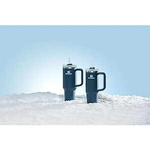 Stanley Quencher H2.0 Tumbler with Handle and Straw 30 oz | Flowstate 3-Position Lid | Cup Holder Compatible for Travel | Insulated Stainless Steel Cup | BPA-Free | Stargaze