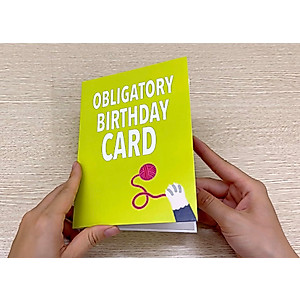 AVINITI Dirty Pop Cards – Obligatory Birthday Card – Funny 3D Cat Birthday Card, Popup Cards for Friend, Mom, Dad, Husband, Wife - 1 Card 5 x 7 inch, 1 Notepaper, 1 Envelope (Farting Cat 2)