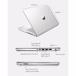 HP 14 Laptop, 11th Gen Intel Core i3-1115G4, 4 GB RAM, 128 GB SSD Storage, 14-inch Full HD Display, Windows 10 in S Mode, Long Battery Life, Fast-Charge, Thin & Light Design (14-dq2020nr, 2021)