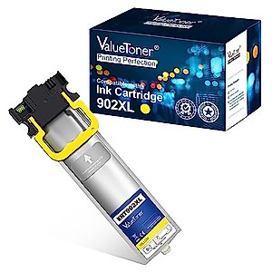 Valuetoner Remanufactured Ink Pack Replacement for Epson 902XL 902 XL T902XL420 Used in Workforce C5210 C5290 C5710 C5790 Printer High Yield (1 Yellow)
